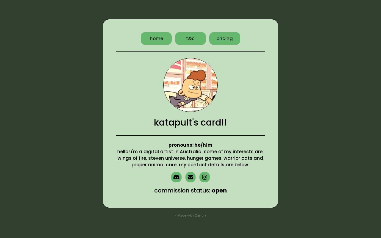 katapult's card